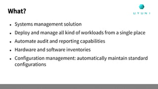 Uyuni - Introduction and how to manage CentOS | PDF