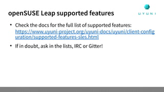 Uyuni: Introduction & how to do systems management | PPT | Free Download