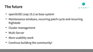 Uyuni: Introduction & how to do systems management | PPT