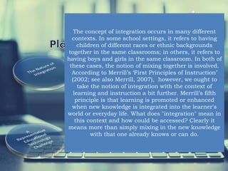 six Integrative Approaches to Planning and Implementation | PPTX ...