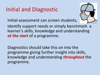 Why assessment? | PPTX