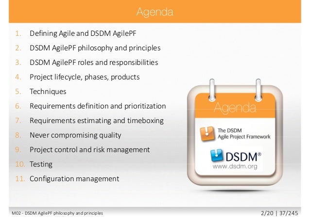 DSDM® AgilePF® - Agile Project Framework - Foundation