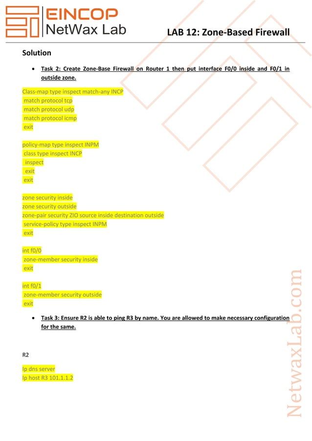 Nxll12 zone based firewall | PDF | Computer Networking | Computing