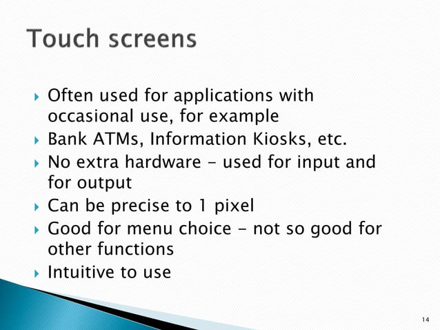 chapter6,Input and Hardware,Basic Information Technology | PPT