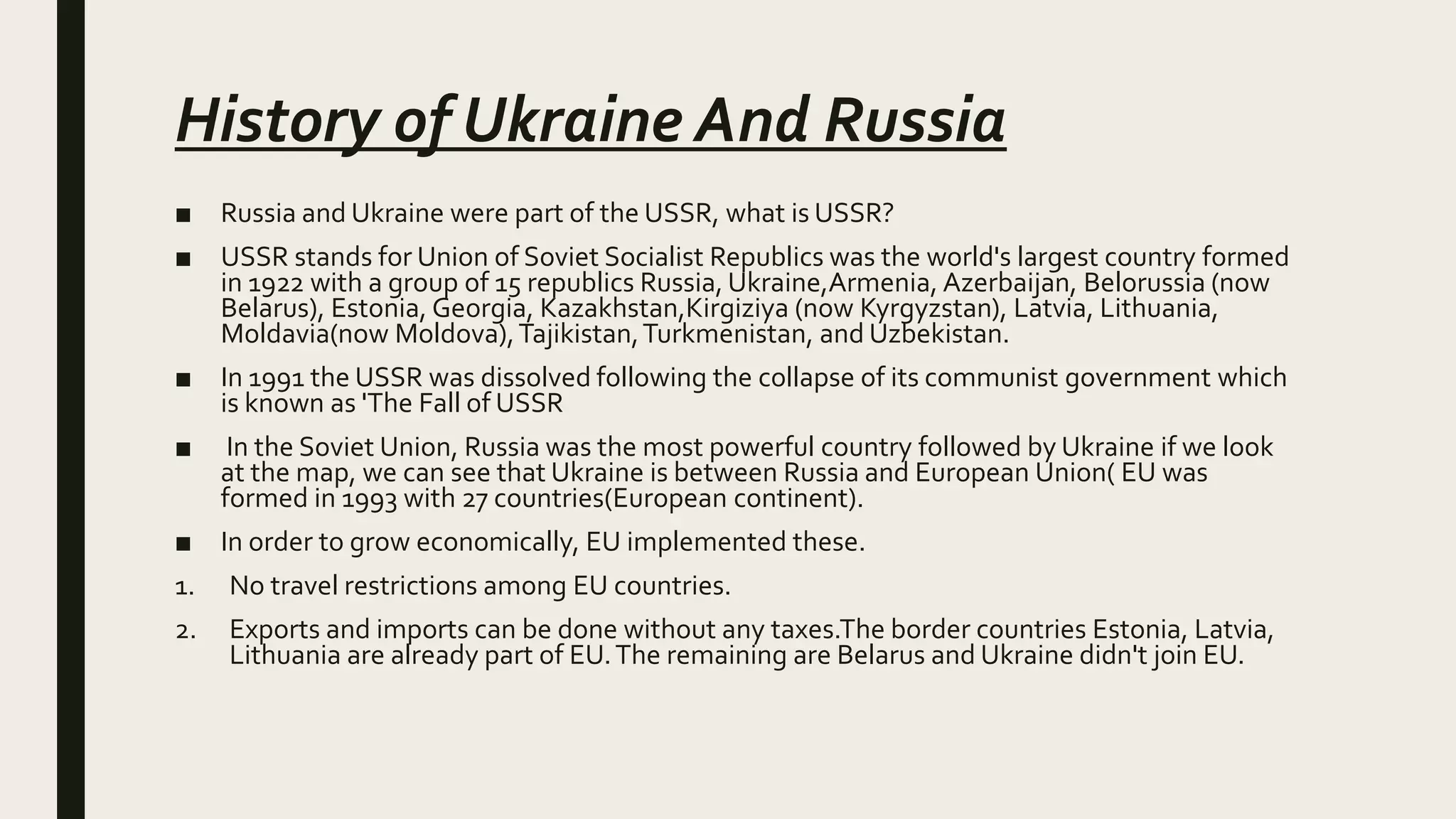 Ukraine Russia Crisis. | PPTX