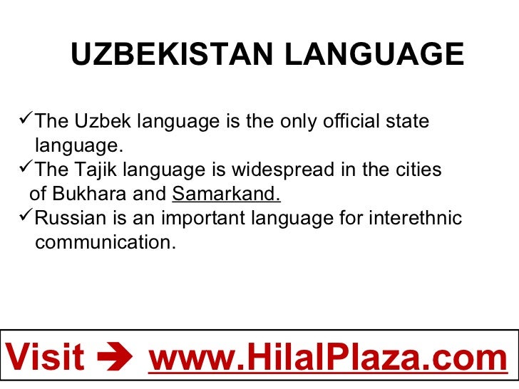 Uzbek Language