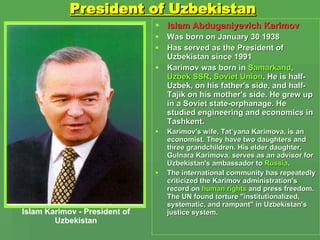 Uzbekistan | PPT