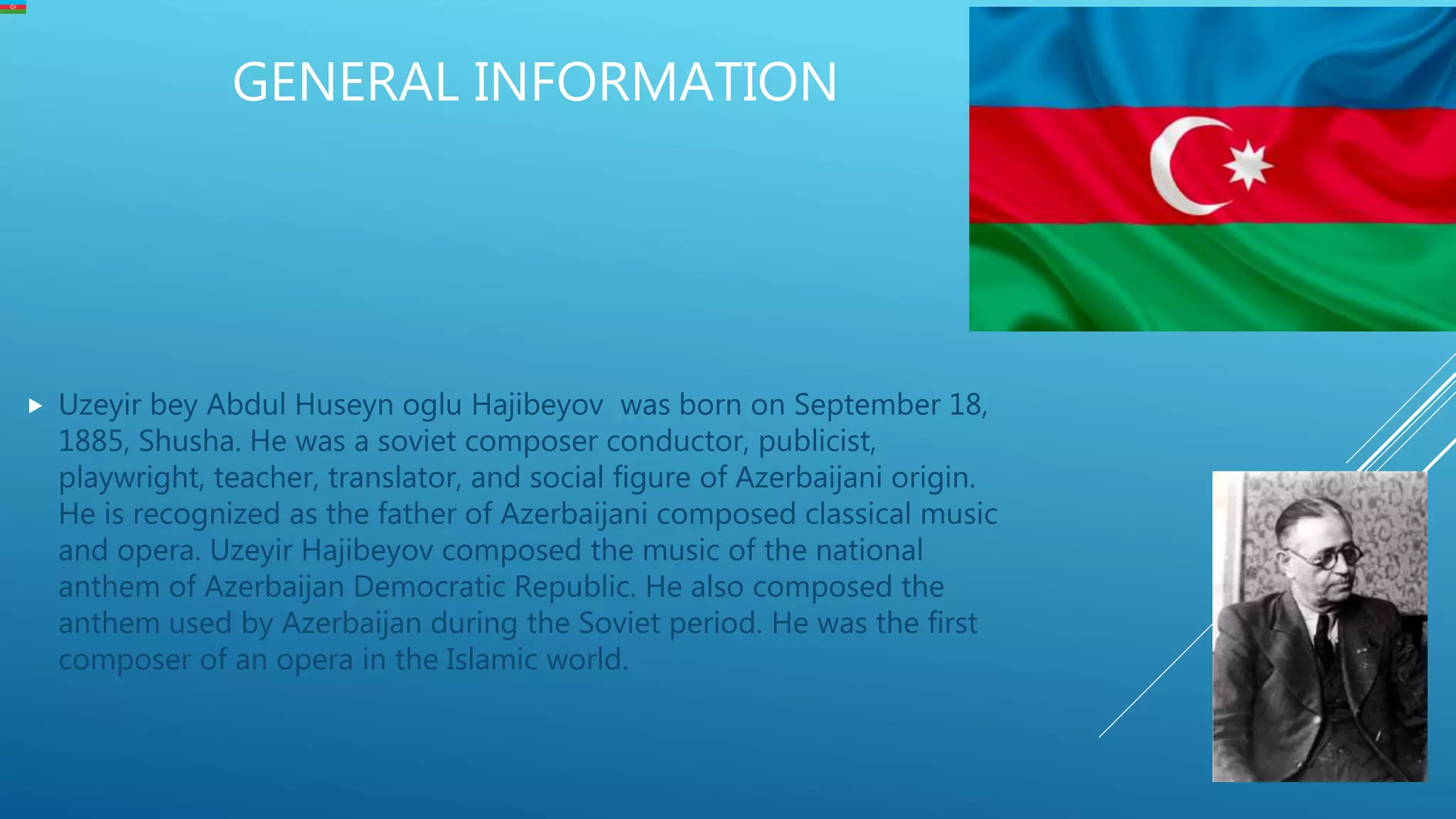 Uzeyir hajibayov by Onur | PPTX