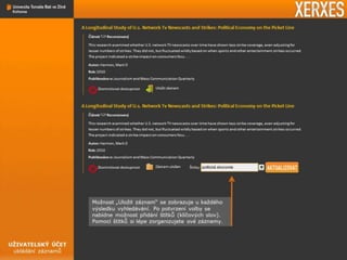 Uživatelský účet XERXES | PPT