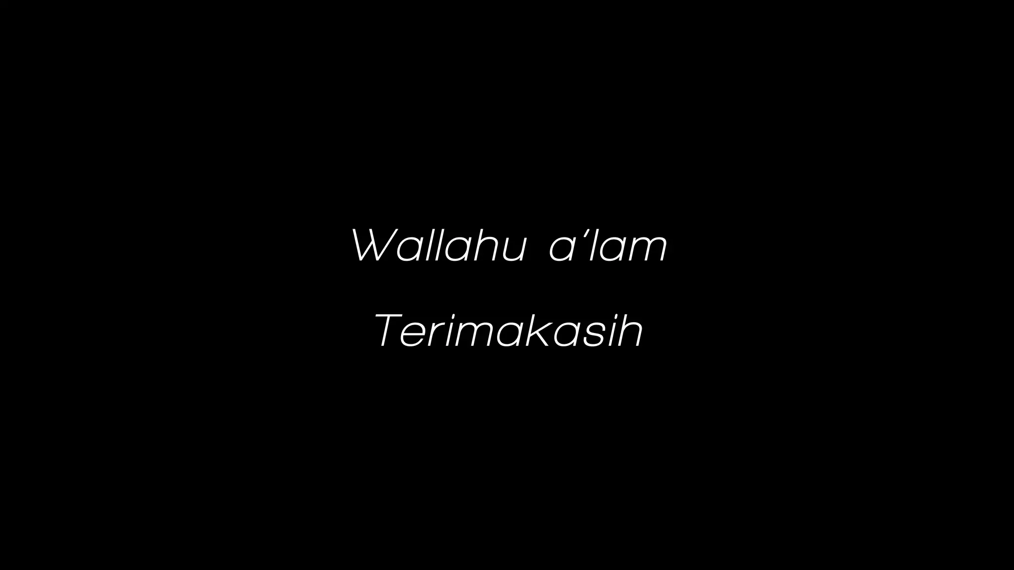 Uzlah & tafakur | PPTX