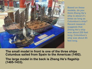 Introductory slide show zheng he | PPT