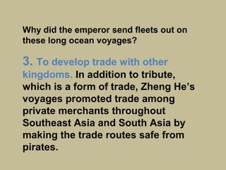 Introductory slide show zheng he | PPT