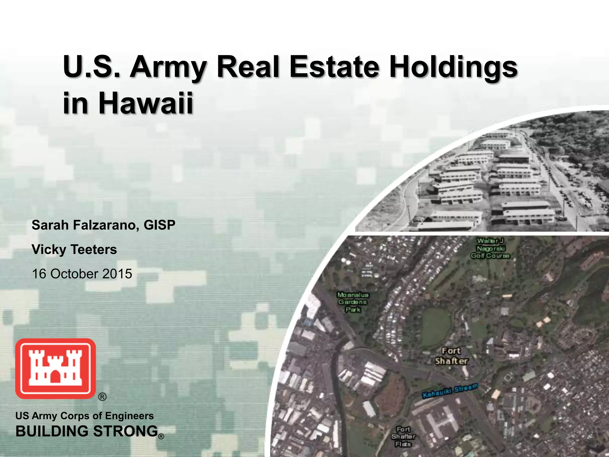 US Army Real Estate Holdings in Hawaii | PPTX