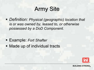 US Army Real Estate Holdings in Hawaii | PPTX