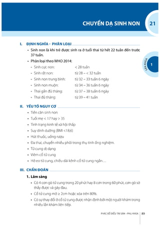 Chuyển dạ sinh non | PDF