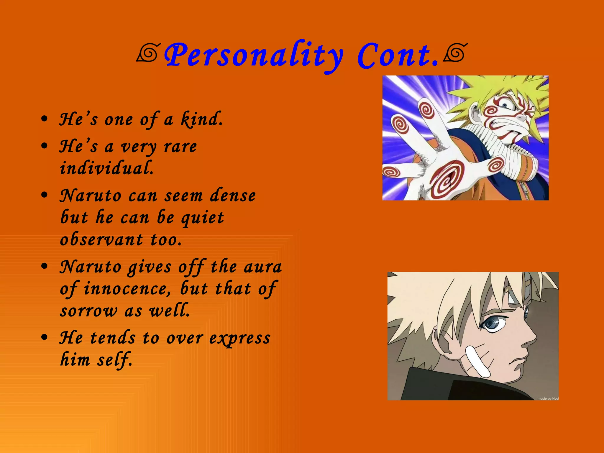 Uzumaki (Namikaze) Naruto | PPT