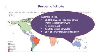 Massive Stroke by Dr Candice Delcourt | PPTX