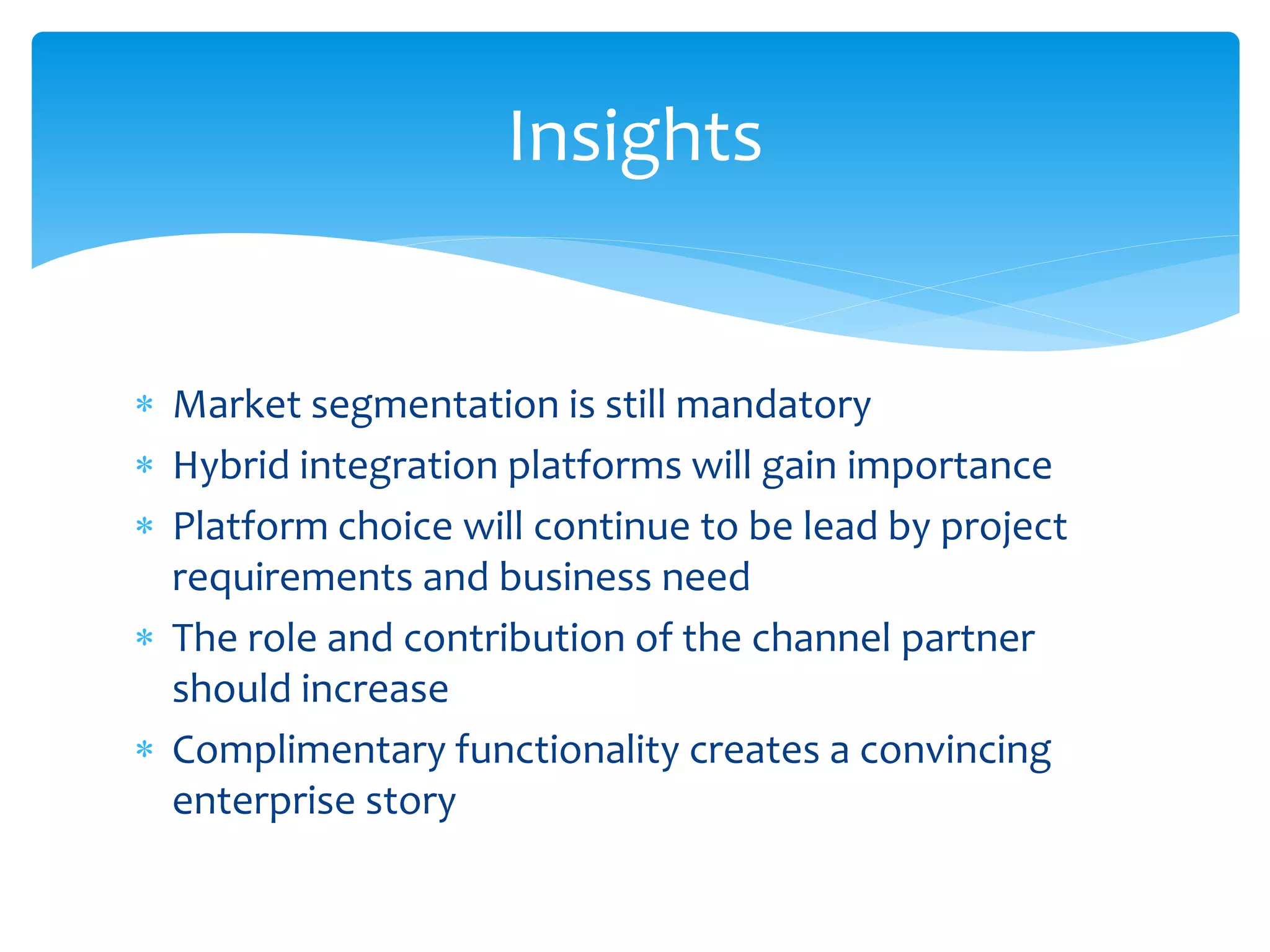 Enterprise Integration Platform as a Service- Worldwide 2016 | PDF