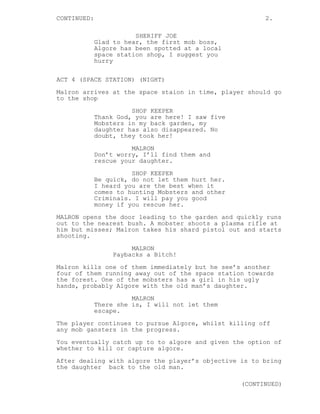 Video Game Script Examples - Get it Right - Bunny Studio Blog - lucox.cl