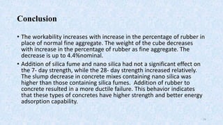 Experimental study on strength and durability properties of concrete by ...