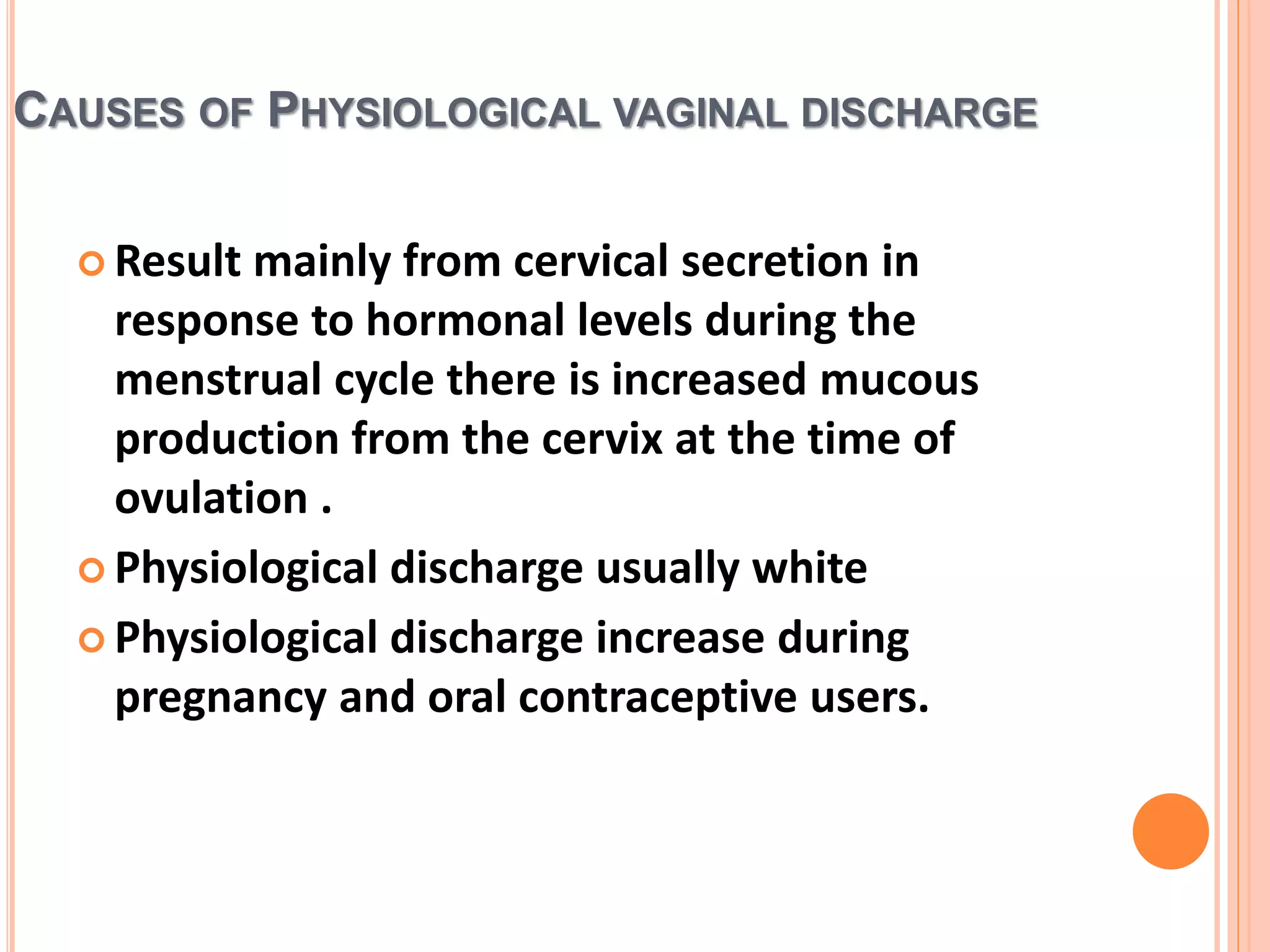 Vaginal disgarge | PPTX