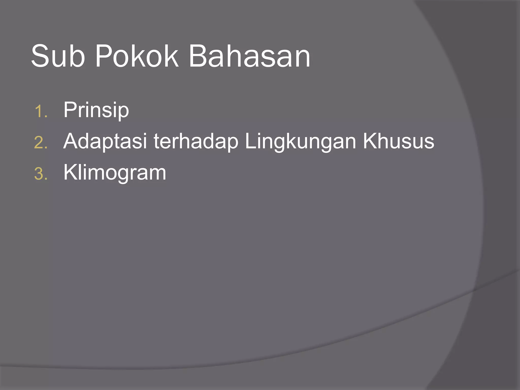 V. adaptasi lingkungan dalam peternakan | PDF