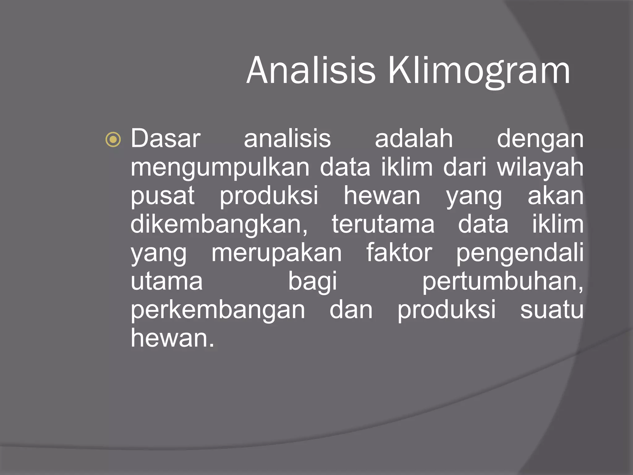 V. adaptasi lingkungan dalam peternakan | PDF