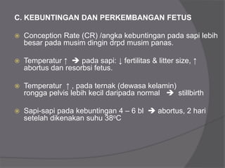 V. adaptasi lingkungan dalam peternakan | PDF