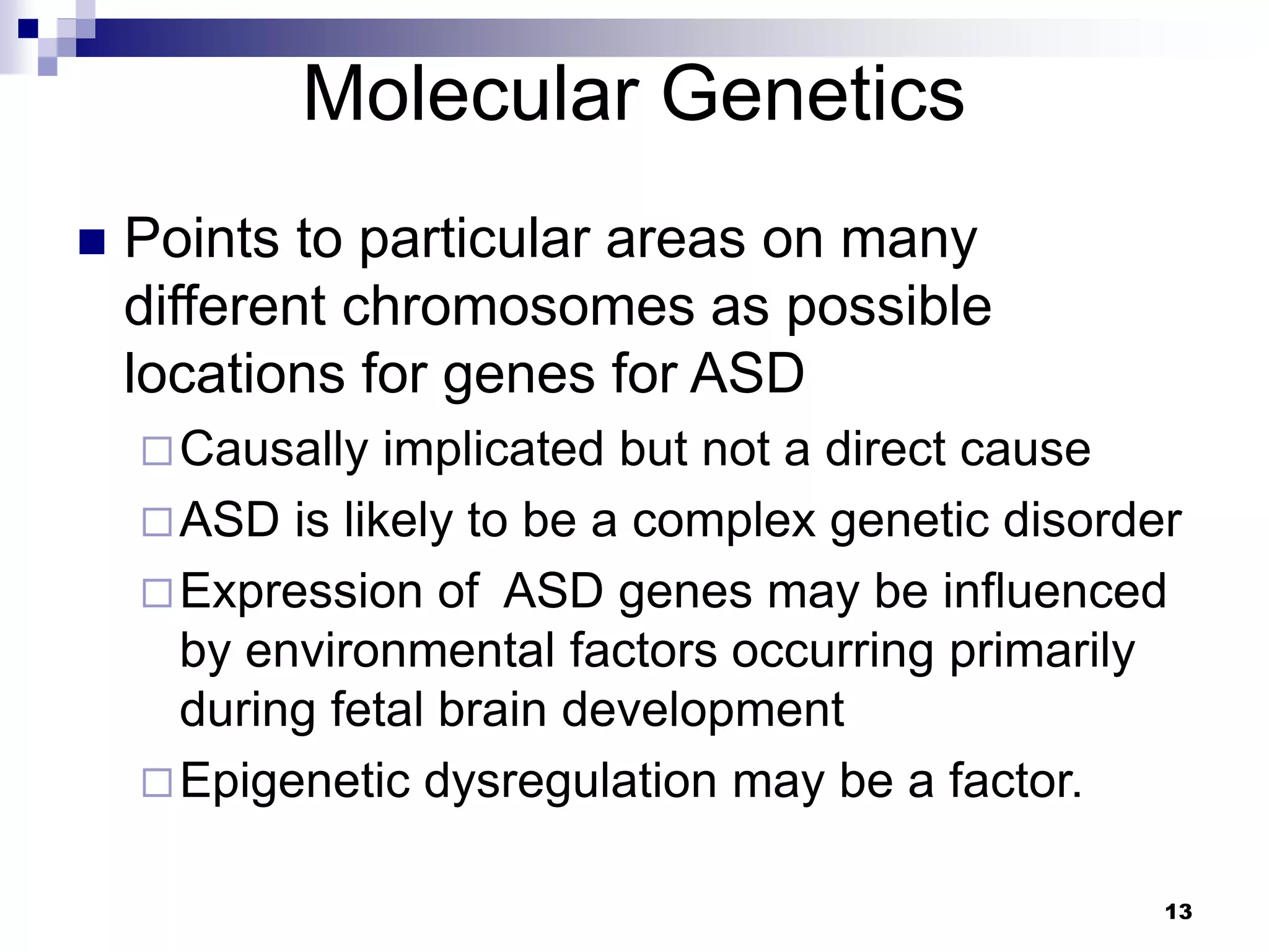 Prof. Dr. Vladimir Trajkovski-Etiology and pathogenesis of ASD | PDF