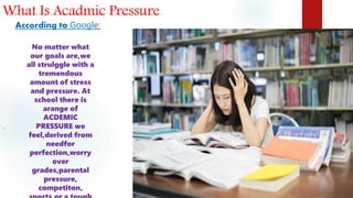 Acadmic Pressure | PPTX