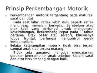 Perkembangan Motorik Kasar | PPTX