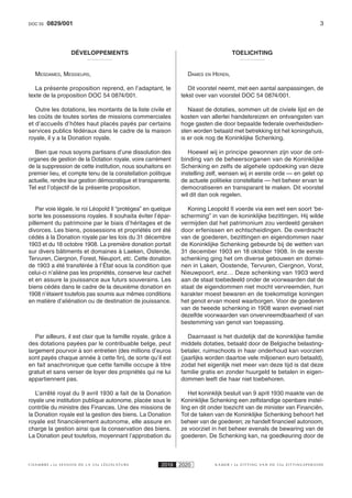 Wetsvoorstel verplicht prins Laurent om huur te betalen | PDF