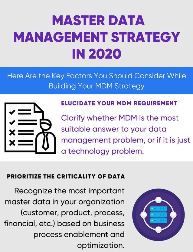Key Steps to Kick Start Your Master Data Management Strategy in 2020 | PDF