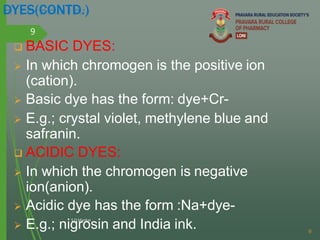 Identification of bacteria by using different staining techniques like ...