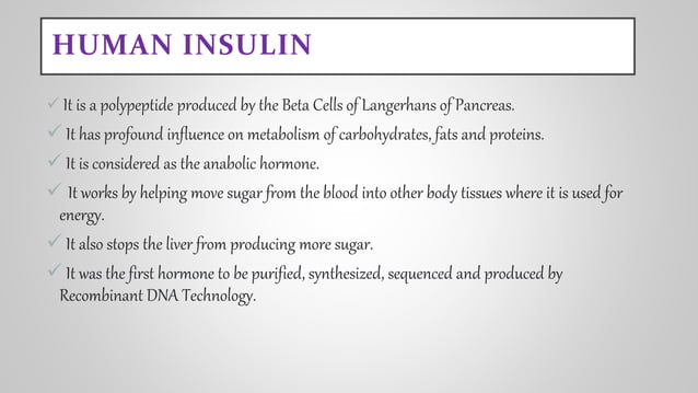 Structure and Function of Insulin.pptx