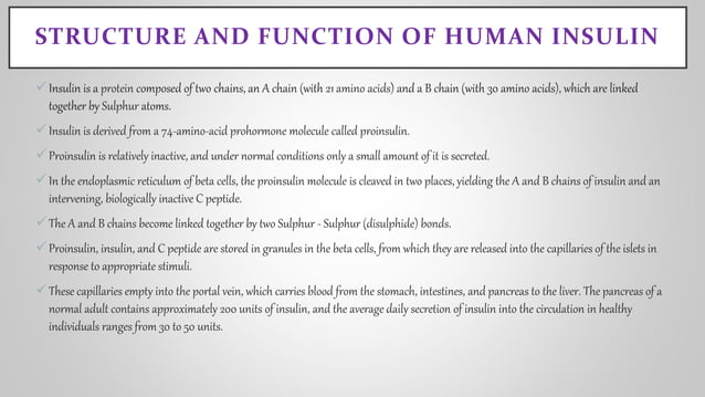 Structure and Function of Insulin.pptx