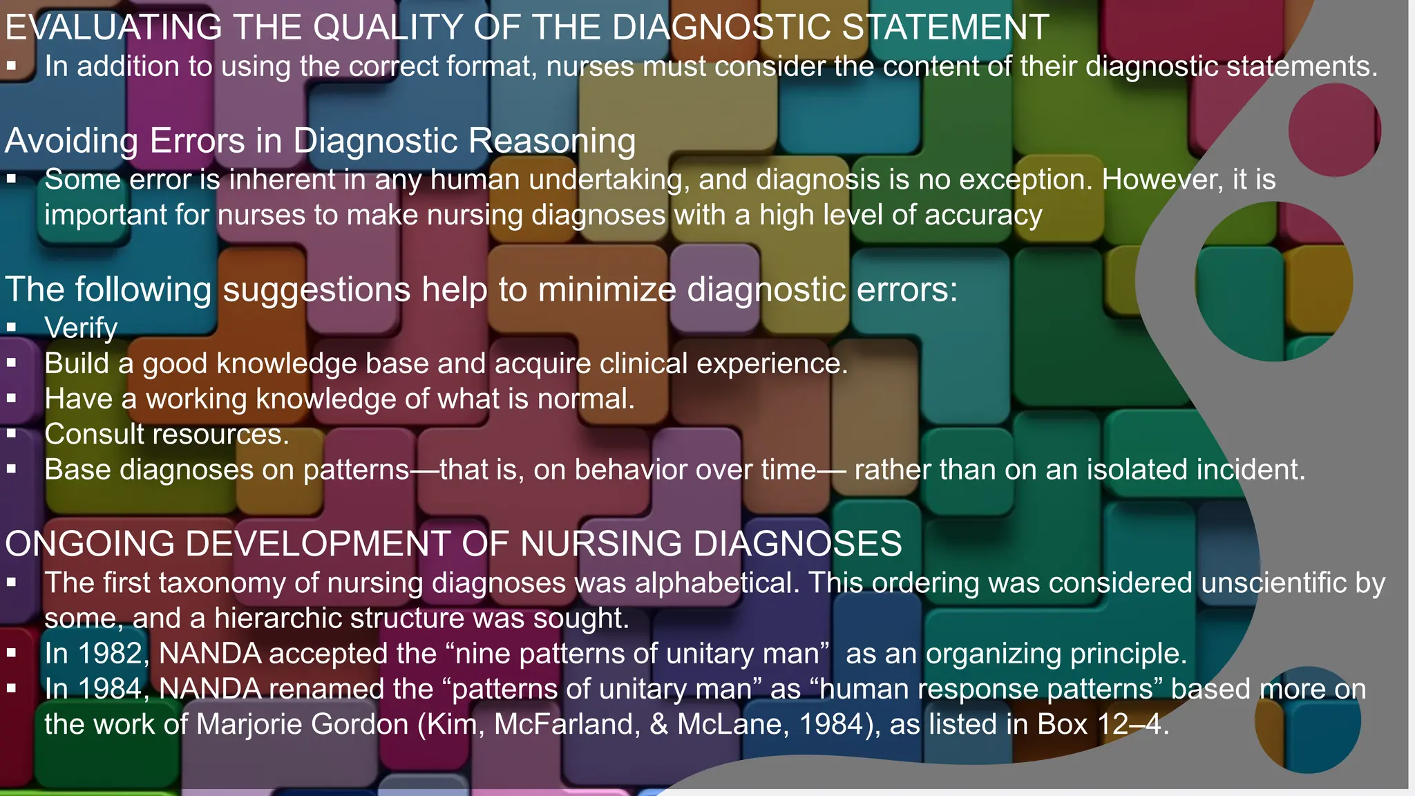 V.2. Nursing as a Science, Diagnosis.pptx