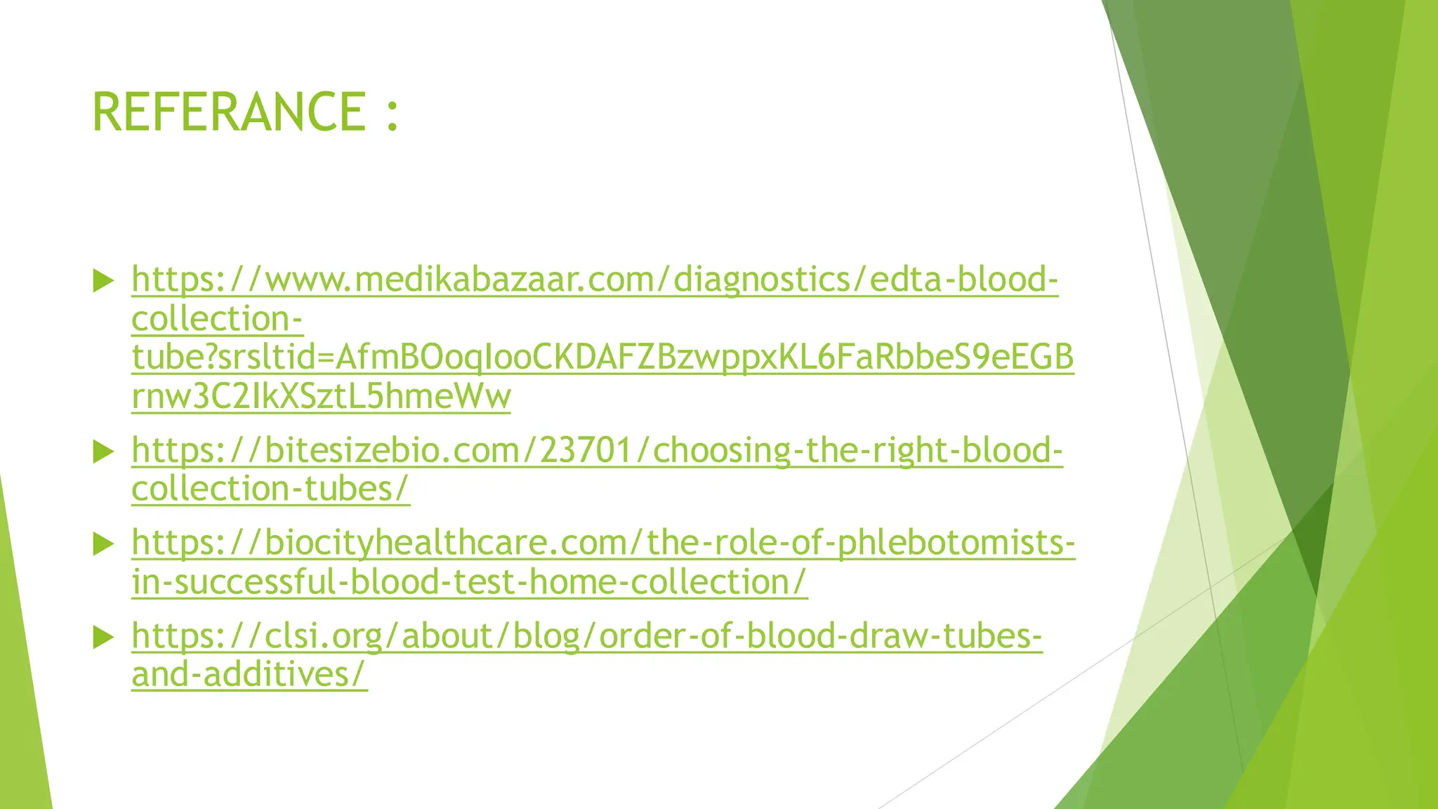 Clinical laboratory technology - Blood sample collection | PDF