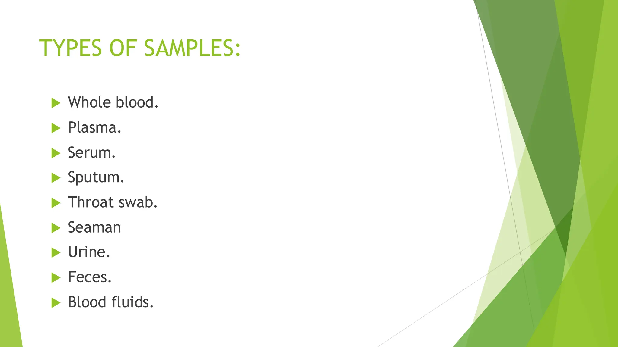 Clinical laboratory technology - Blood sample collection | PDF