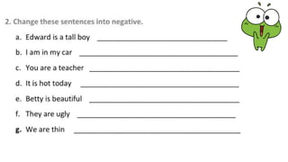 V . to . Be - Part six for primary stages | PPTX