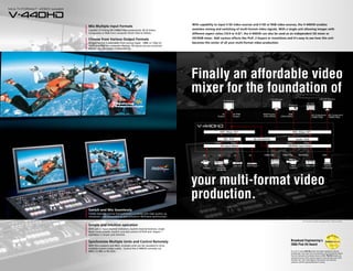 Edirol V-440HD | PDF