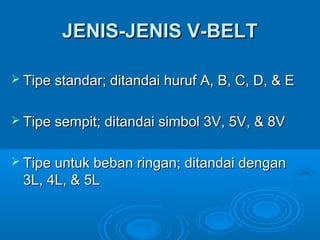 V belt | PPT