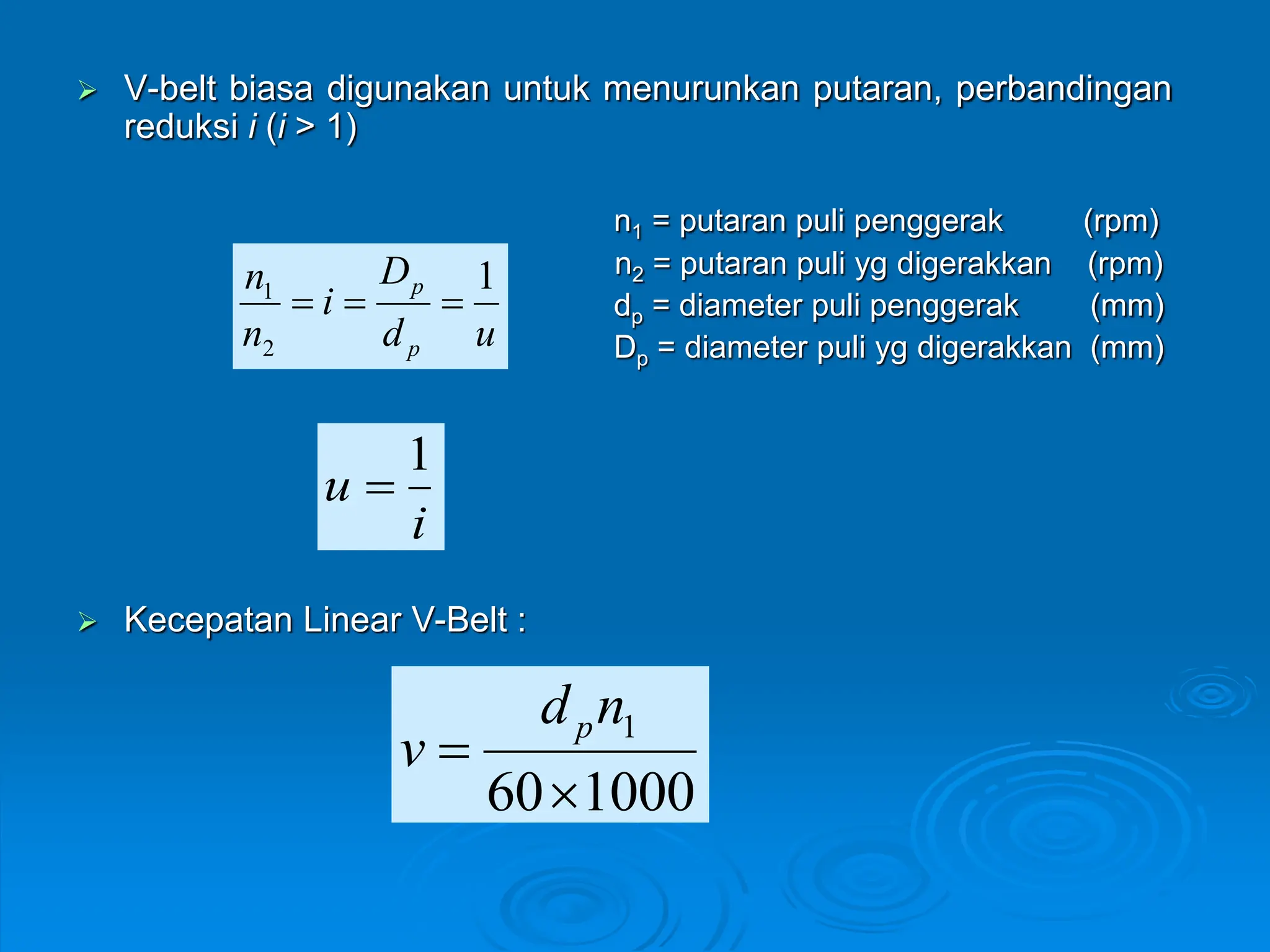 JENIS BAHAN UKURAN DAN APLIKASI V - BELT | PPT
