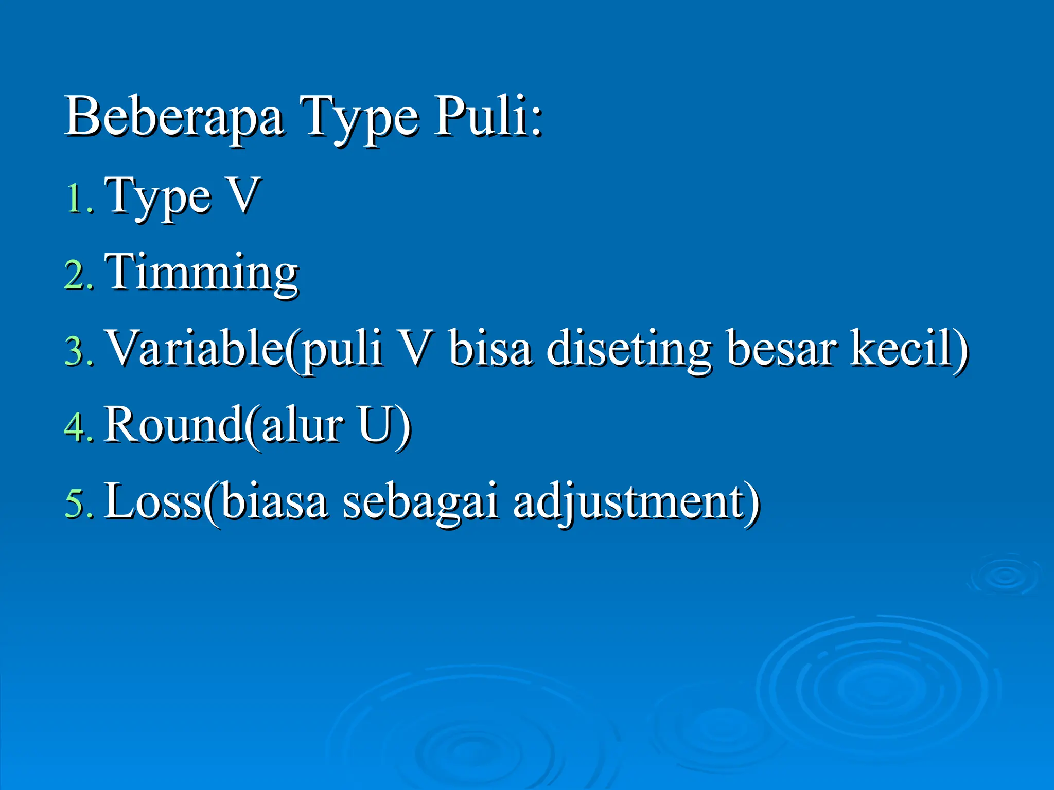 Sistem transmisi v-belt dalam elemen mesin | PPT
