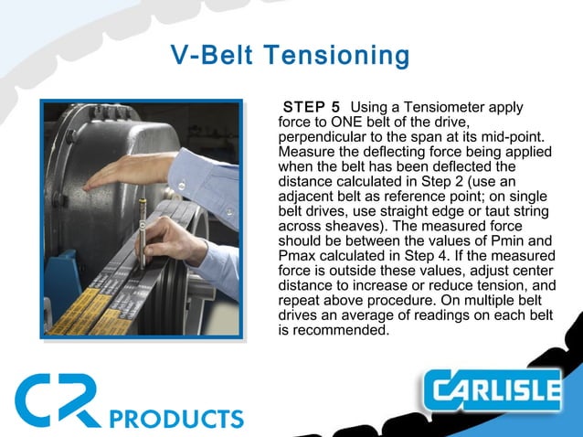 V belt installation and tensioning 1.08 (1) | PPT | Physics | Science