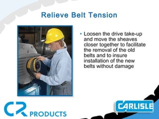 V belt installation and tensioning 1.08 (1) | PPT