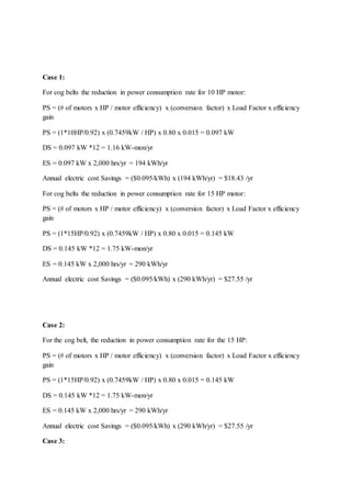 V belt to cog belt | DOCX
