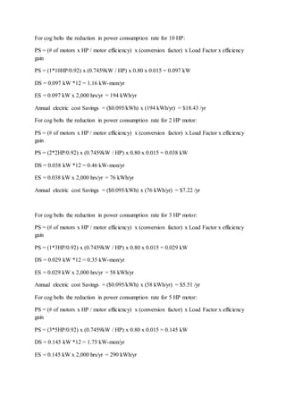 V belt to cog belt | DOCX