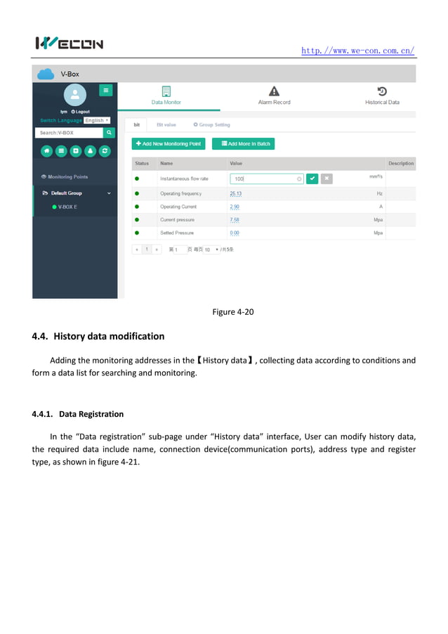 WECON V-box User Manual | PDF | Internet | Computing