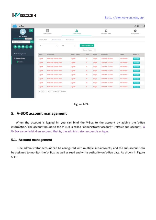 WECON V-box User Manual | PDF | Internet | Computing